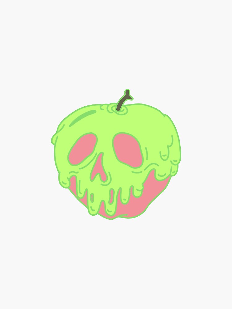 "Poison Apple" Sticker by potionshops | Redbubble