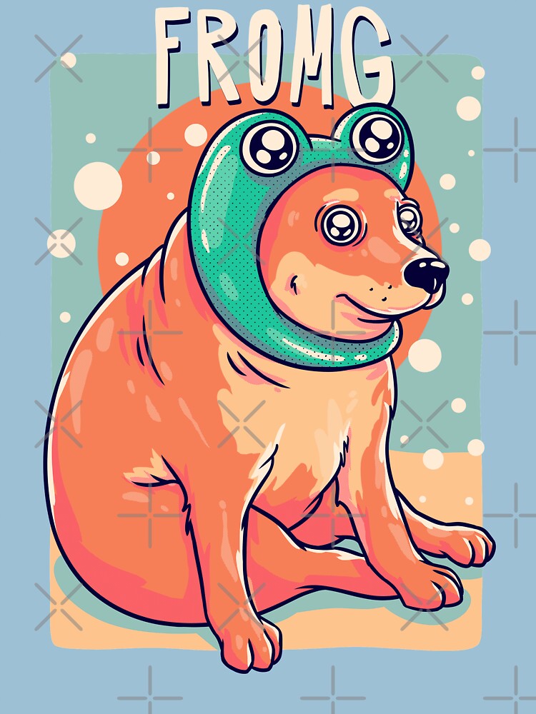 "Fromg Cheems | Yellow | Shibe | Shiba Inu | Baby Cheems | Frog Pepe ...