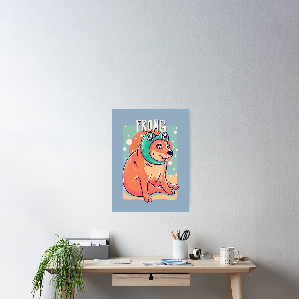 "Fromg Cheems | Yellow | Shibe | Shiba Inu | Baby Cheems | Frog Pepe ...