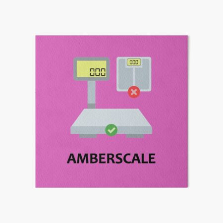 "Amberlynn Reid Scale The Amberscale" Art Board Print for Sale by ...