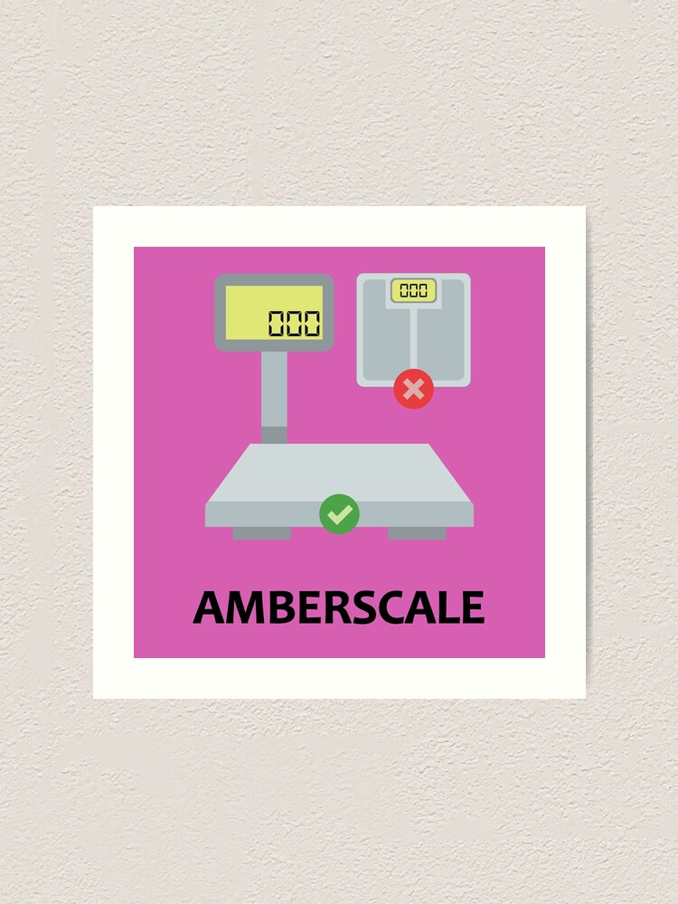 "Amberlynn Reid Scale The Amberscale" Art Print for Sale by ...