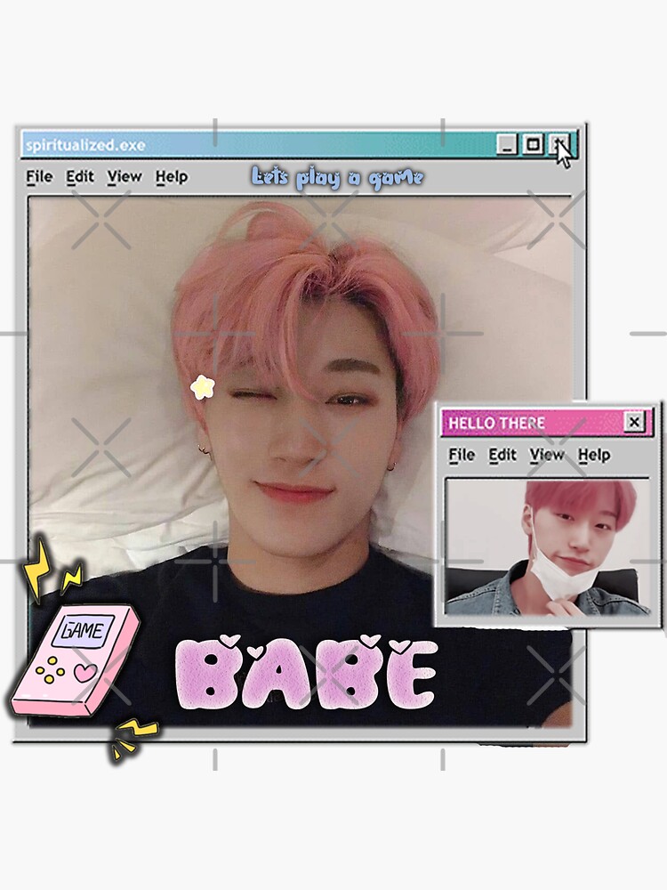 "SAN ATEEZ GAMING AESTHETIC" Sticker by HyunjinsSTAY | Redbubble
