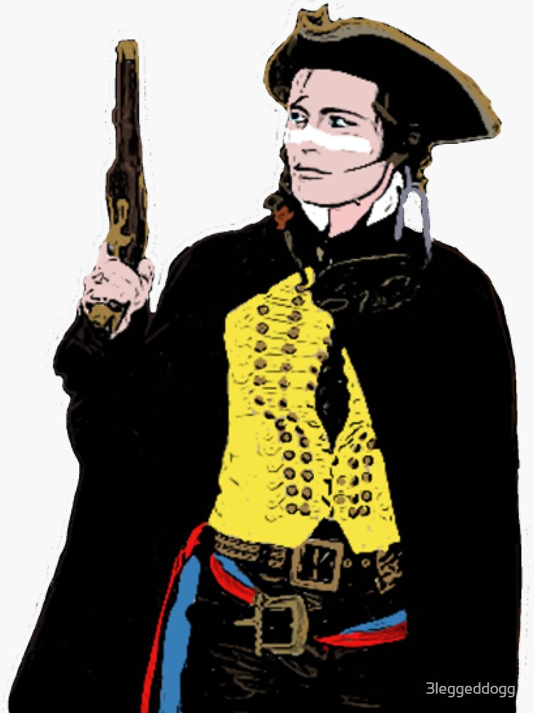 "Adam Ant " Sticker for Sale by 3leggeddogg | Redbubble