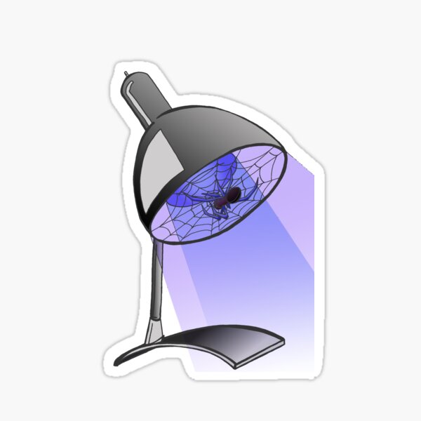 "Spider's Solarium" Sticker by E-Maniak | Redbubble