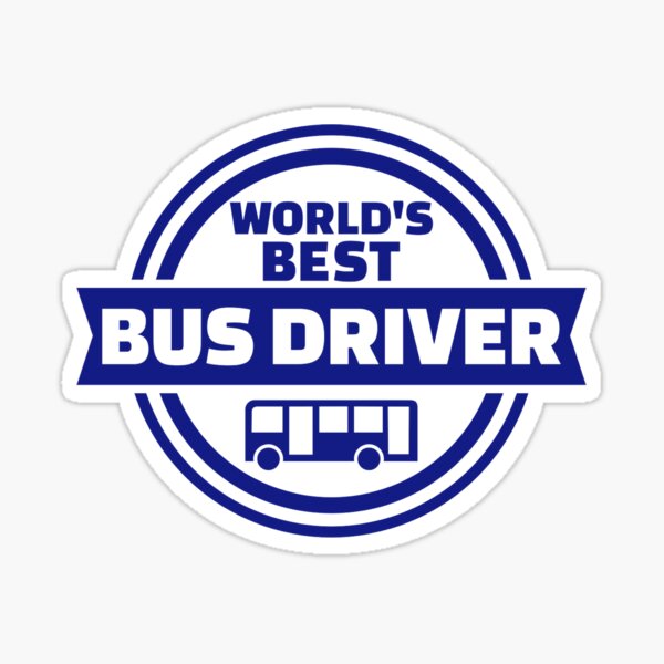 Bus Driver Stickers | Redbubble