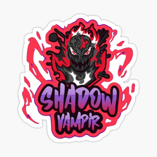 "Shadow logo" Sticker for Sale by ShadowVampir3 | Redbubble