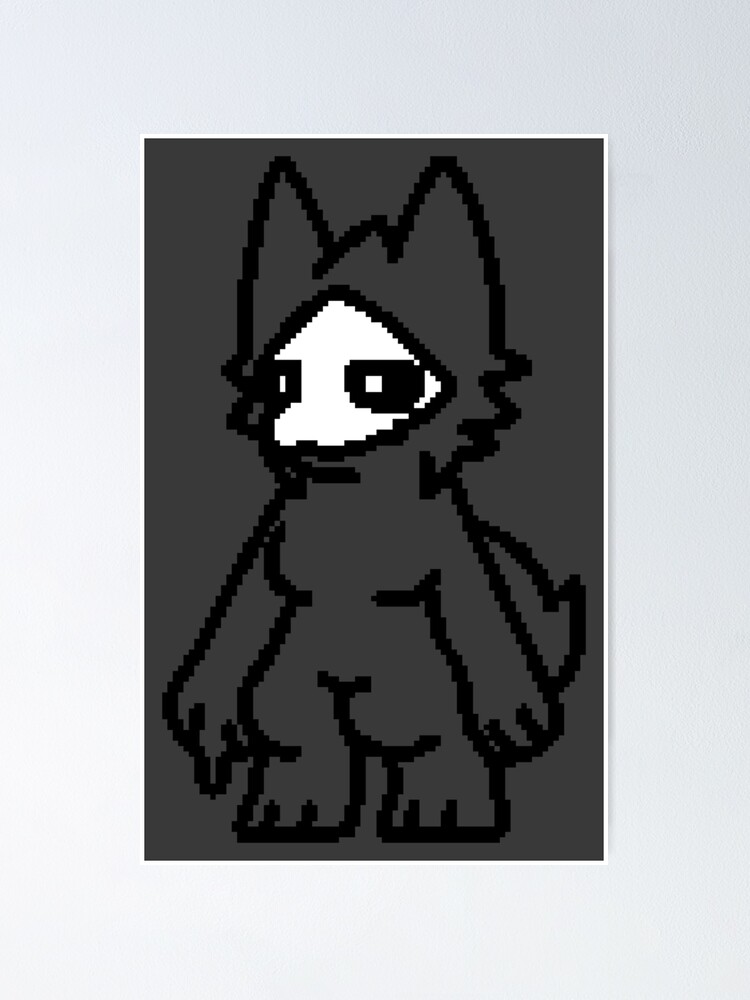 "Changed - Dark Latex Wolf Walking Sprite (Female)" Poster by ...