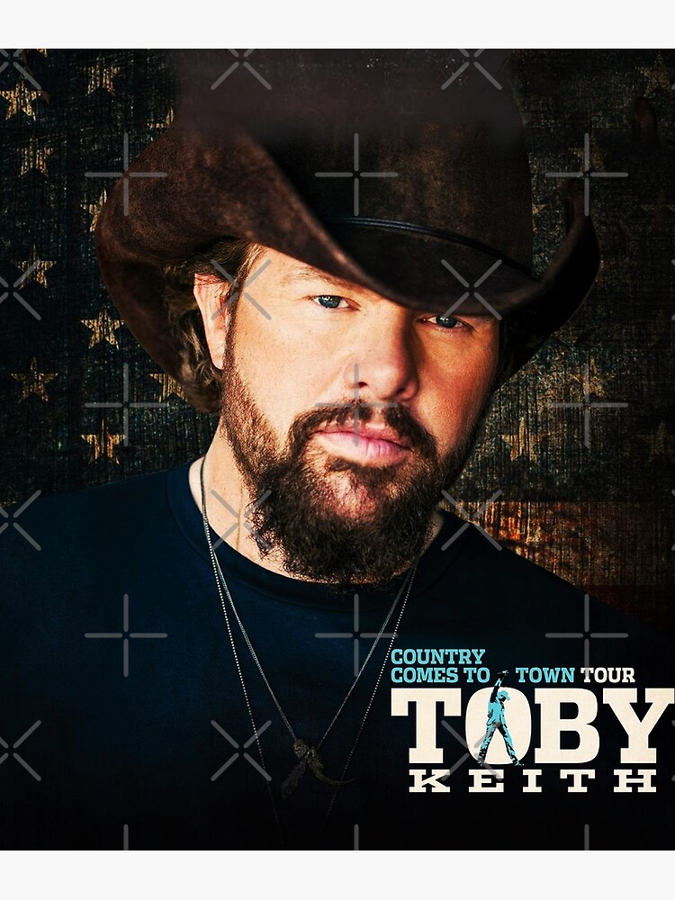 American Country Music Singer Toby Keith Poster sold by Correction ...