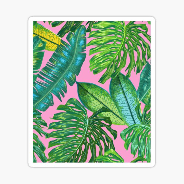 "Jungle Foliage" Sticker for Sale by happywandererph | Redbubble
