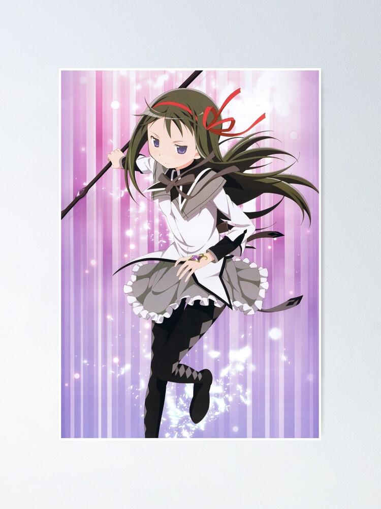 "Puella Magi Madoka Magica - Akemi Homura" Poster by AniSutekka | Redbubble