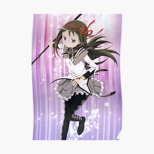 "Puella Magi Madoka Magica - Akemi Homura" Poster by AniSutekka | Redbubble