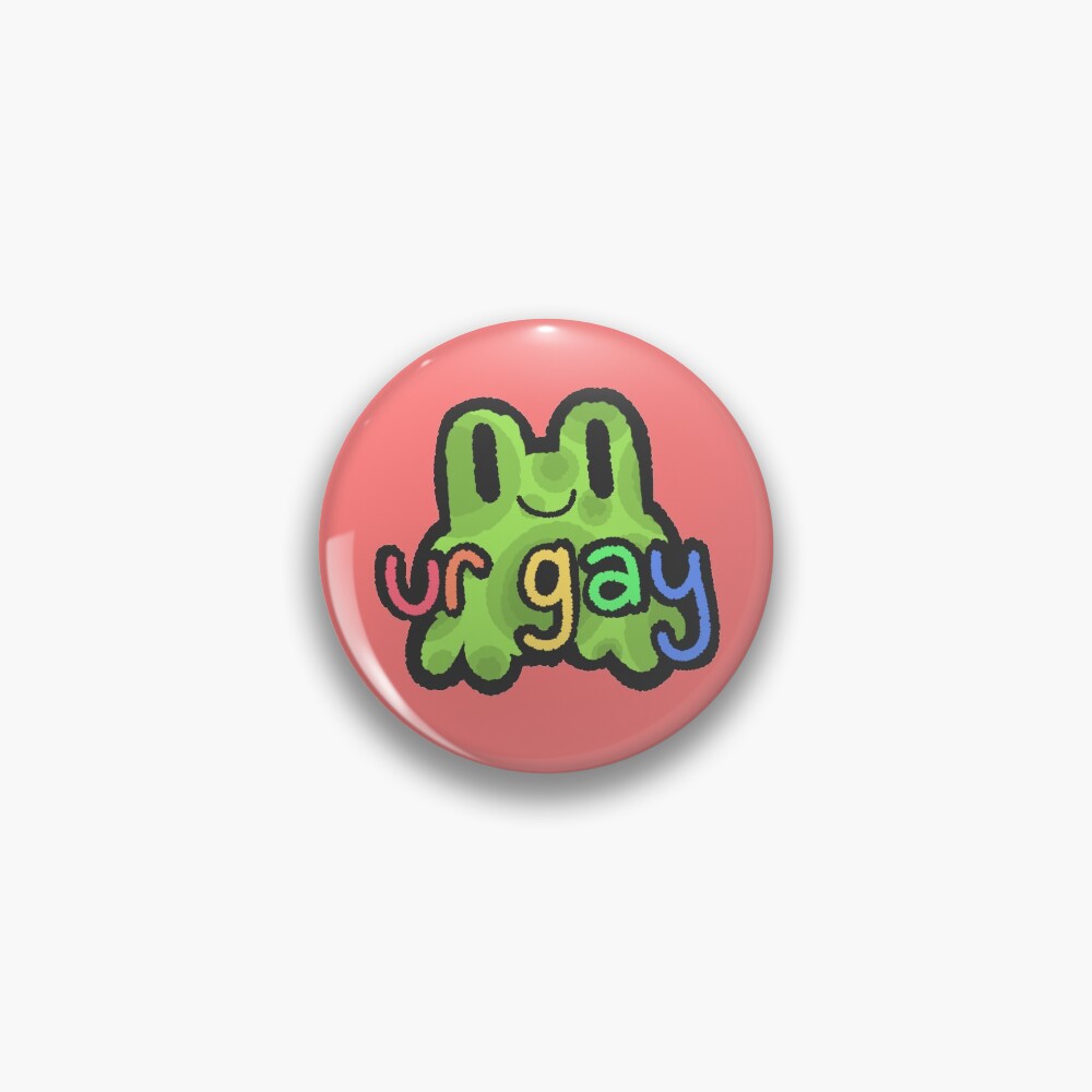 "ur gay lol" Sticker for Sale by dinodum | Redbubble
