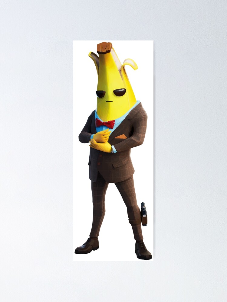"Agent Banana Peely Character" Poster by DanielKiss02 | Redbubble