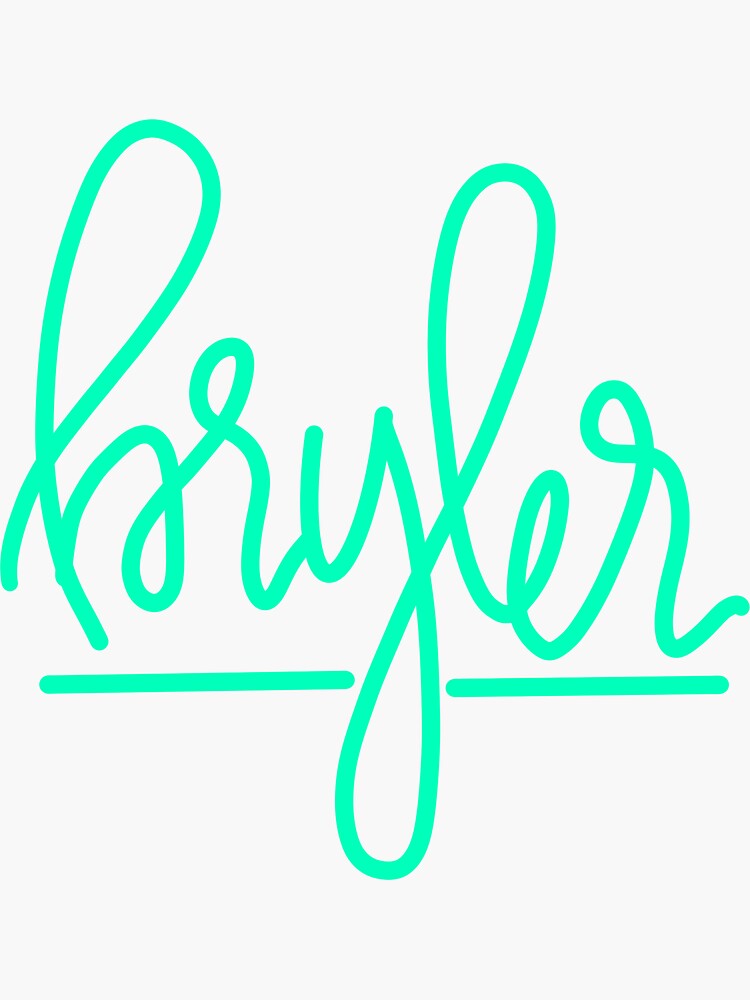 "Bryler " Sticker by Dreamonettes | Redbubble
