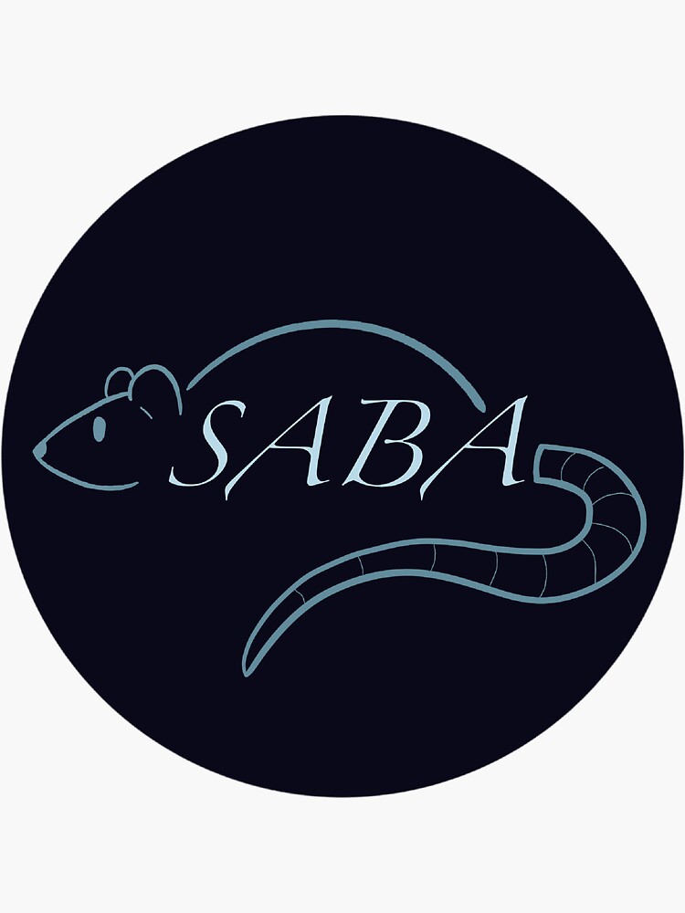 "SABA logo" Sticker for Sale by Evil1e | Redbubble