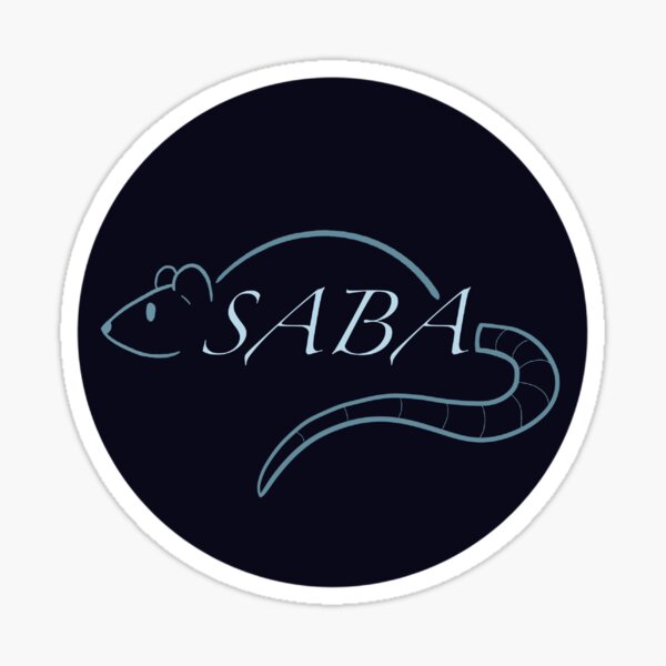 "SABA logo" Sticker for Sale by Evil1e | Redbubble