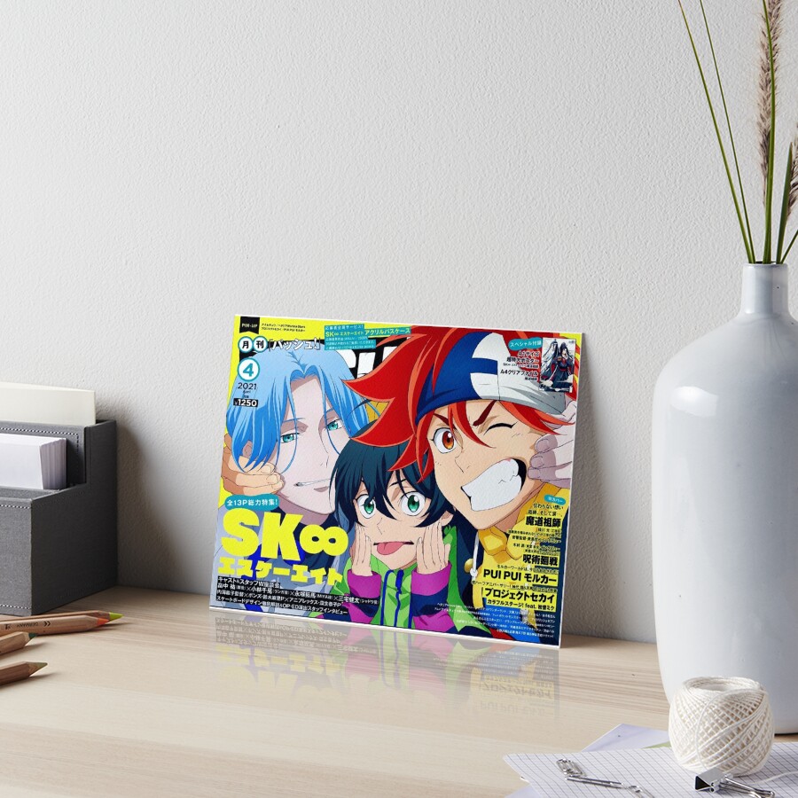 "SK8 the Infinity - Magazine Cover " Poster for Sale by Reigill | Redbubble