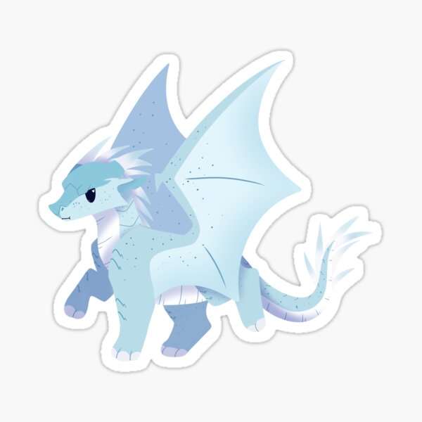 "Wings of Fire WOF Prince Winter Sticker" Sticker for Sale by Yuki-Inu ...