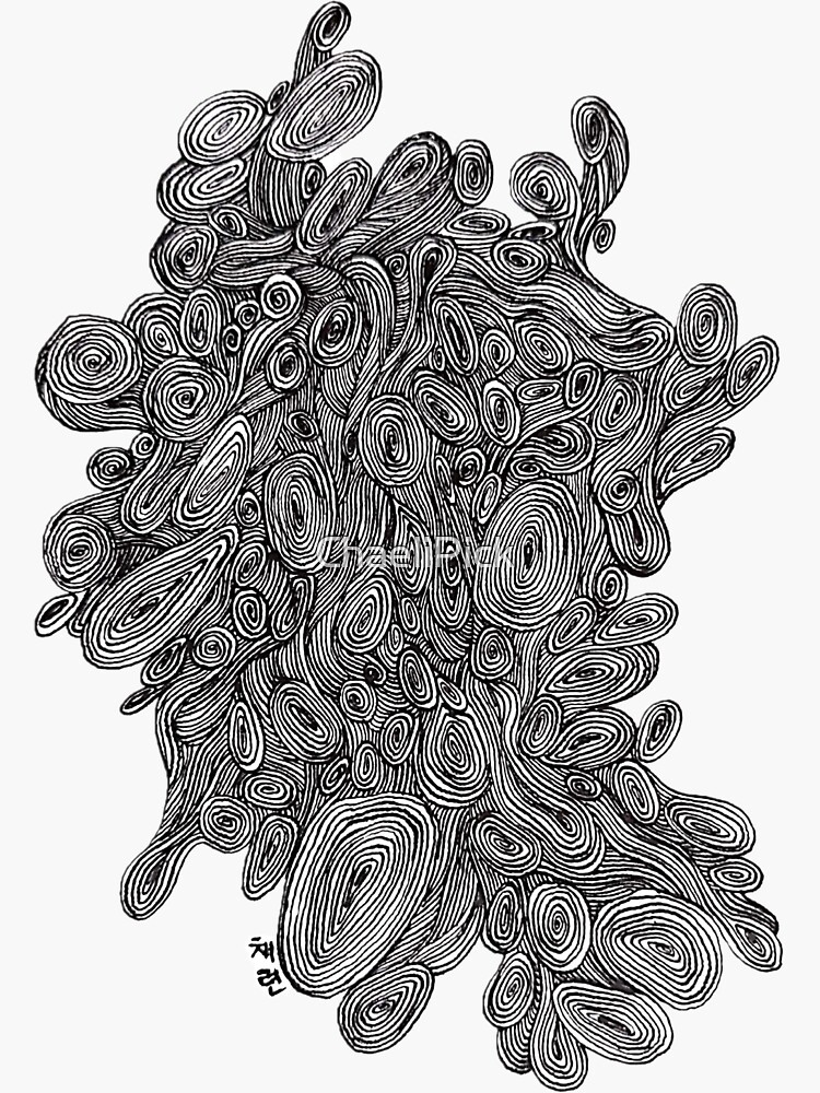 "Rumble Bumble Dumble" Sticker by ChaeliPick | Redbubble