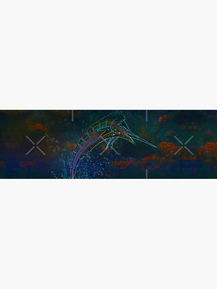 "NEON MARLIN BANNER" Poster by coffeecountyjim | Redbubble