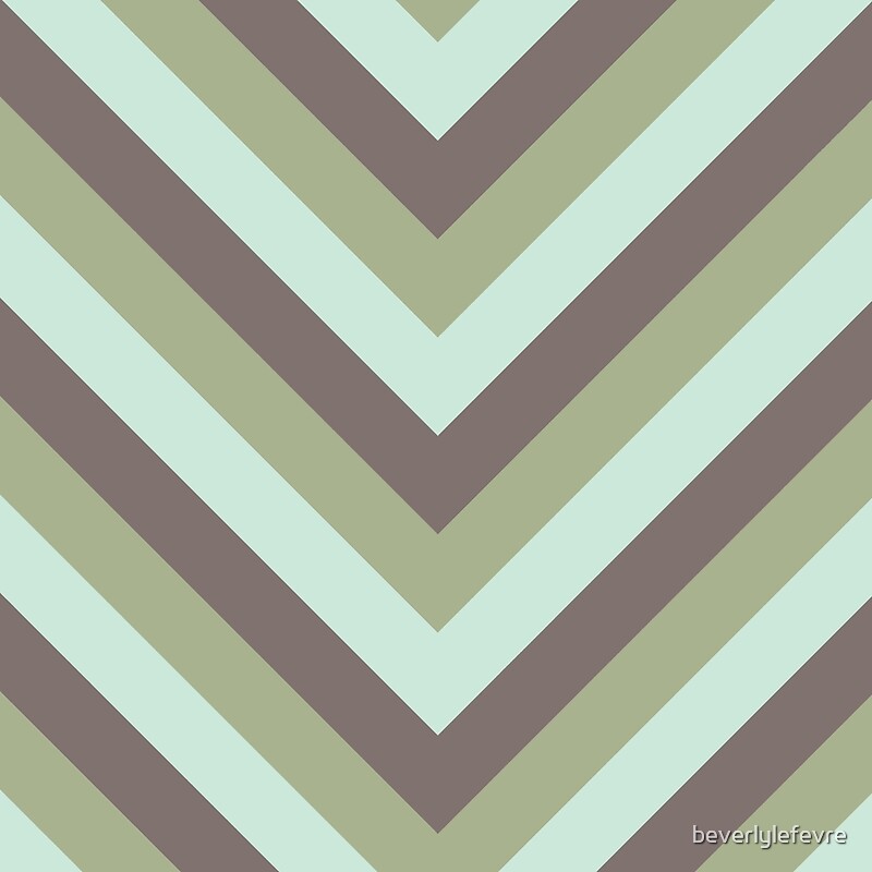 "v lines - olive" by beverlylefevre | Redbubble