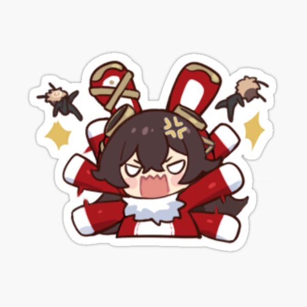 "Amber Genshin Impact Chibi" Sticker for Sale by milkqtea | Redbubble