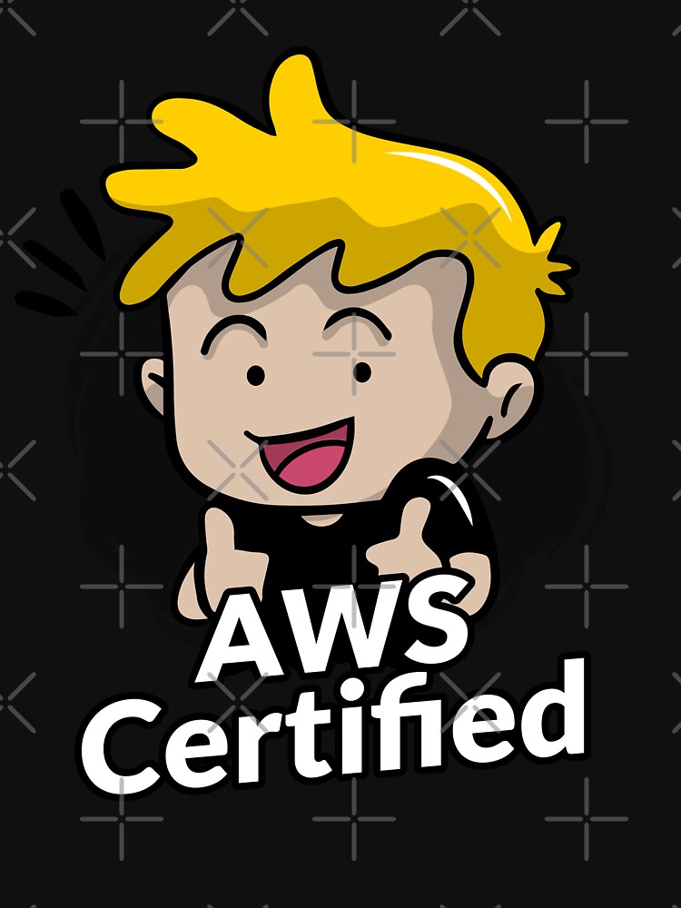 "AWS certified sticker shirt" T-shirt for Sale by codepuns | Redbubble ...
