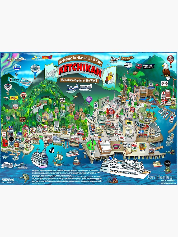 Ketchikan Alaska Map