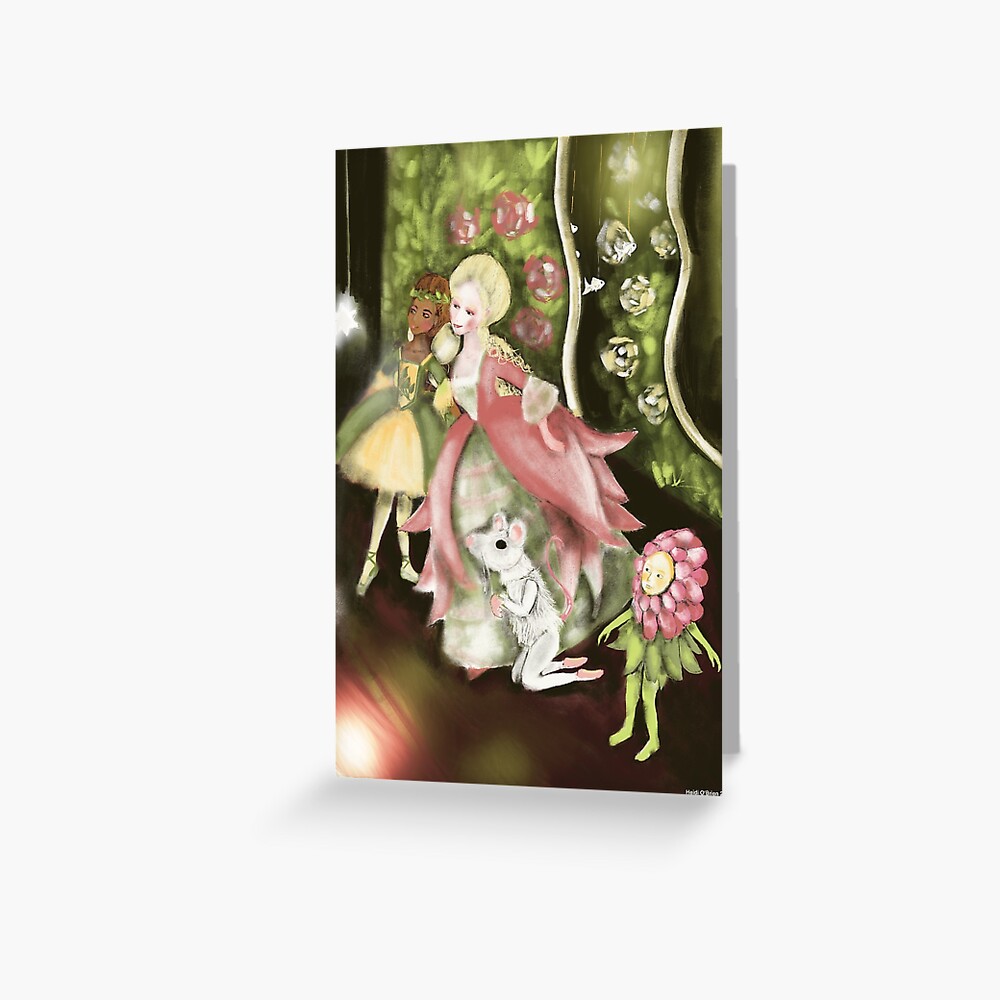 "Pantomime" Greeting Card by HeidiSelkie | Redbubble