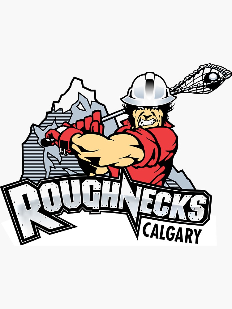 "Calgary Roughnecks" Sticker for Sale by Galengan | Redbubble