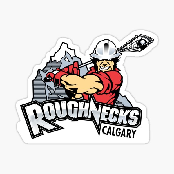 "Calgary Roughnecks" Sticker for Sale by Galengan | Redbubble