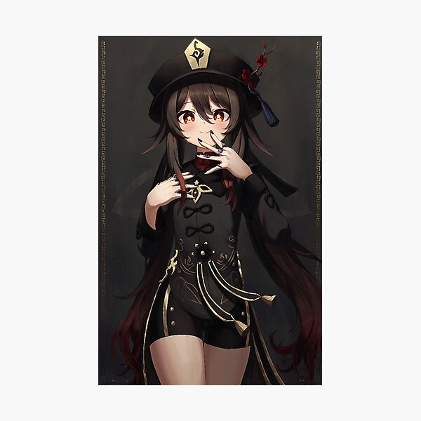 "Genshin Impact HuTao" Photographic Print by Parkboom | Redbubble