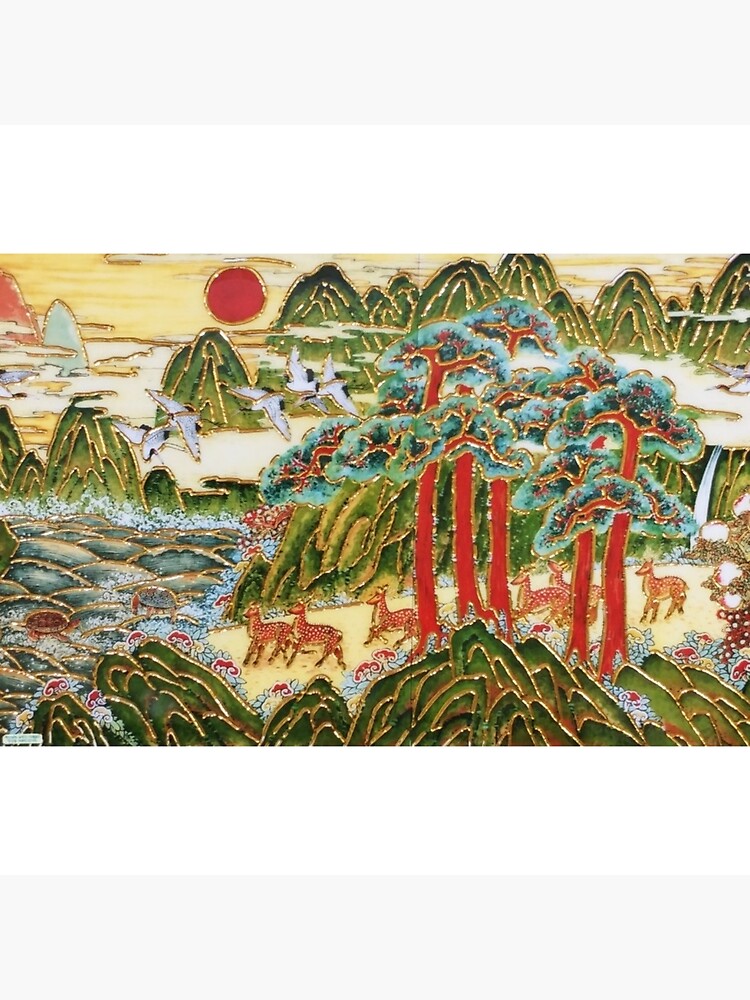 "the ten traditional Symbols of Longevity(십장생)" Poster by seoulyandyou ...