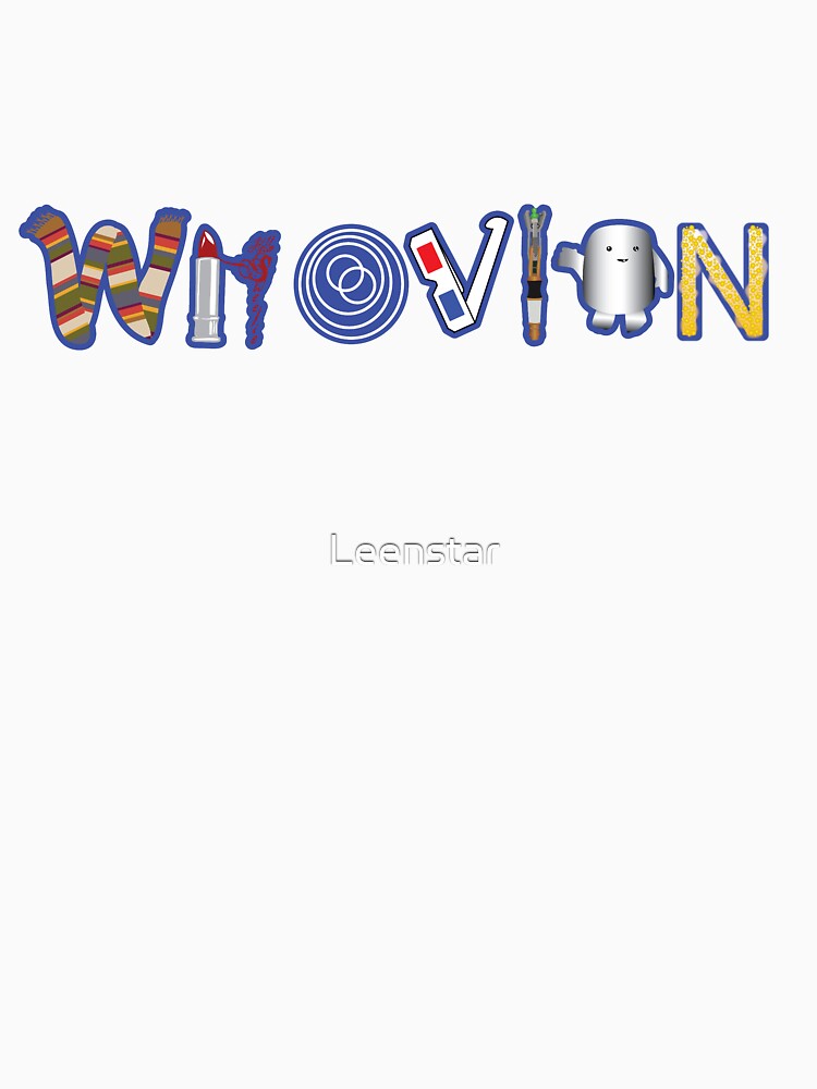 "Whovian" T-Shirt von Leenstar | Redbubble