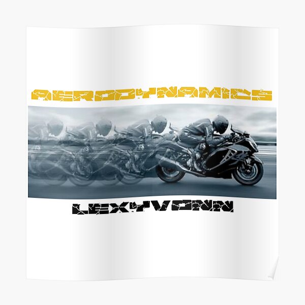 Aerodynamics Posters | Redbubble