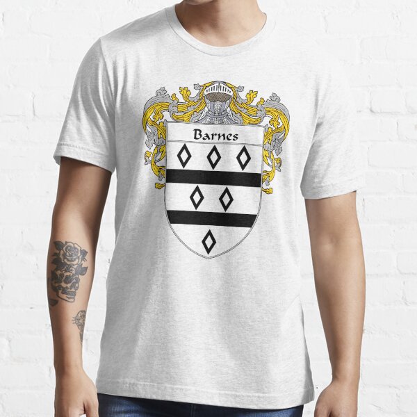 "Barnes Coat of Arms/Family Crest" T-shirt for Sale by IrishArms ...
