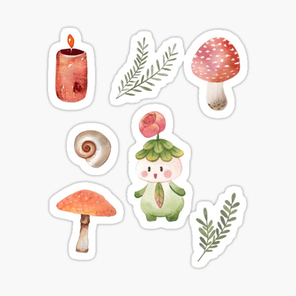 "Cottagecore " Sticker for Sale by Nyanko-Sempai | Redbubble