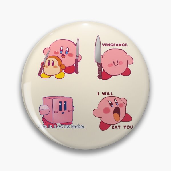 Kirby And Waddle Dee Pins and Buttons | Redbubble