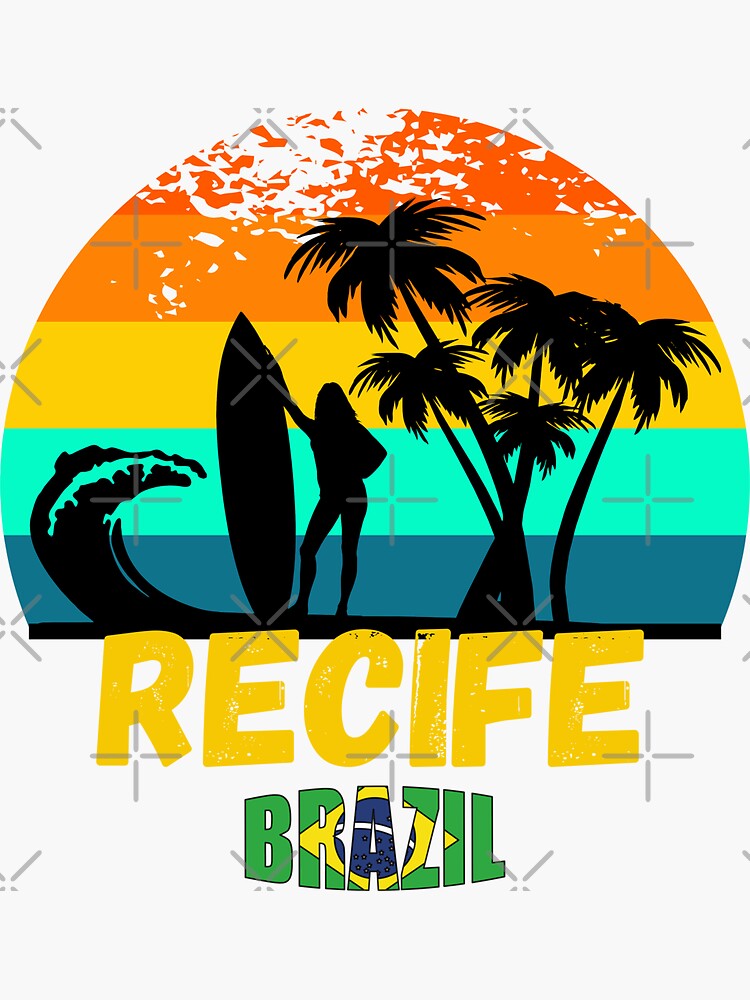 "recife beach brazil" Sticker by Original1977 | Redbubble