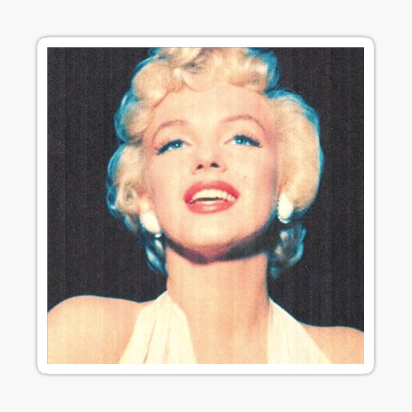 "Blonde Bombshell" Sticker for Sale by allthecollages | Redbubble