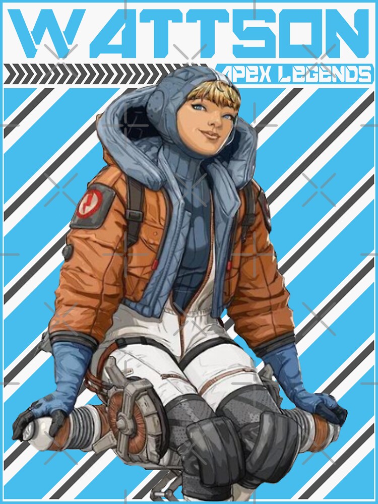 "APEX LEGENDS WATTSON" Sticker for Sale by VotreVPX | Redbubble