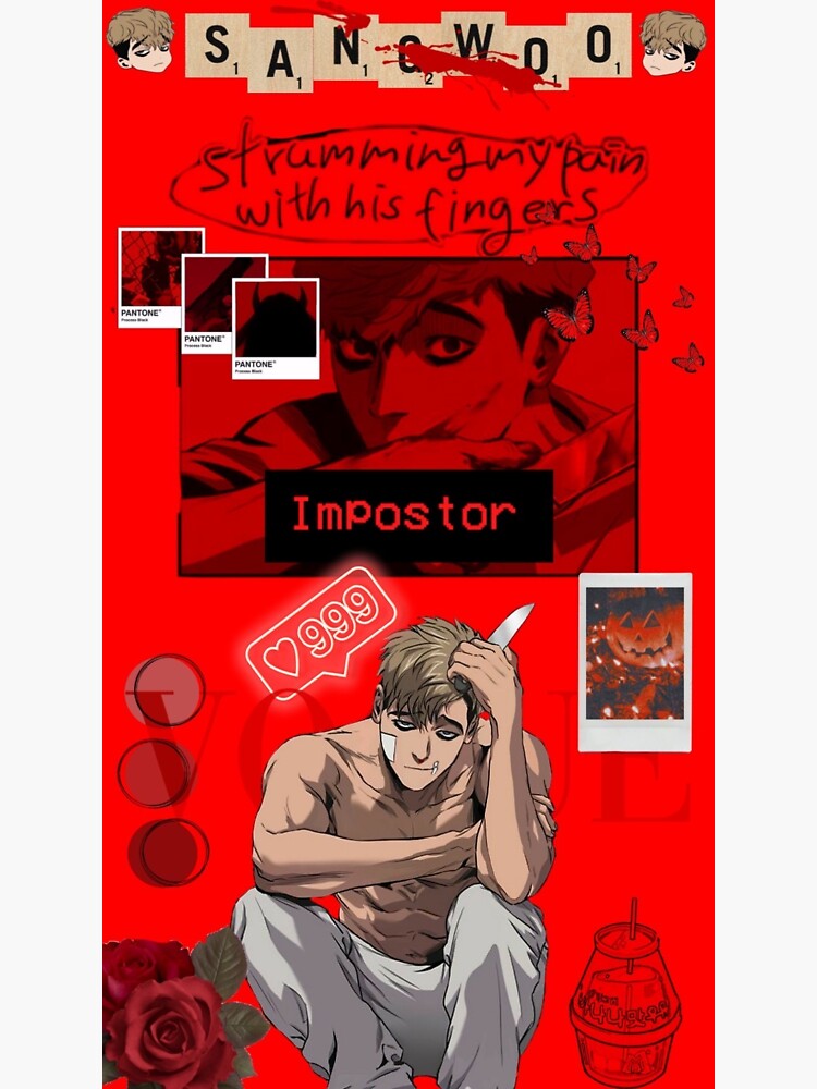 "Killing Stalking" Sticker for Sale by clqkiurz | Redbubble