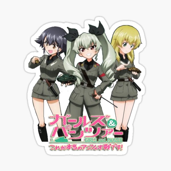 Sticker: Girls Und Panzer | Redbubble