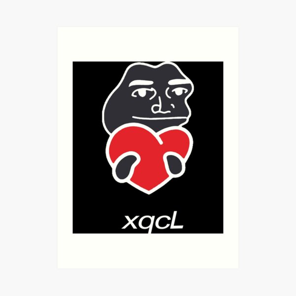 "xQcOW XQC XQCL Logo" Art Print by NathanaelGo | Redbubble