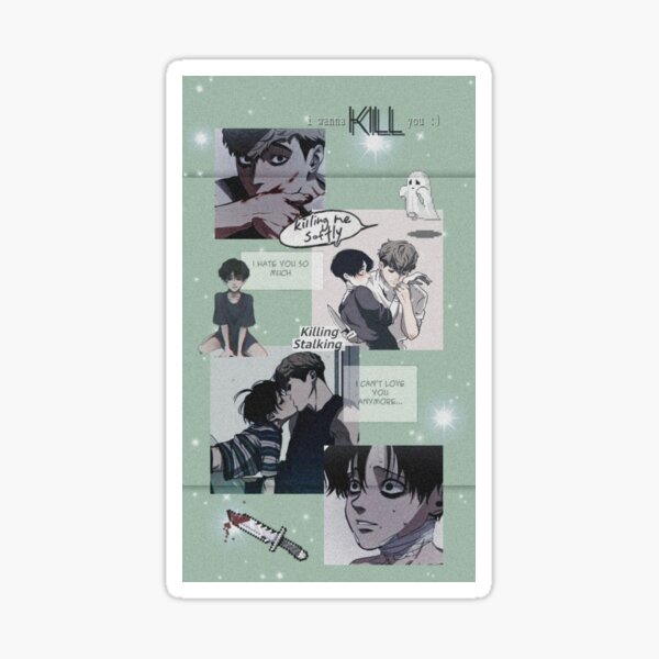 "Killing Stalking" Sticker for Sale by clqkiurz | Redbubble