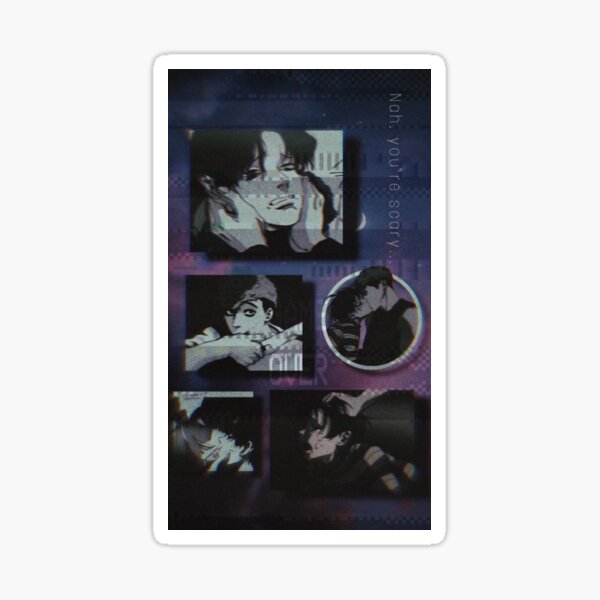 "Killing Stalking" Sticker for Sale by clqkiurz | Redbubble