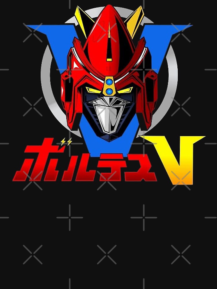 "Voltes V Logo Title" T-shirt for Sale by ZeyEm | Redbubble | voltes v ...