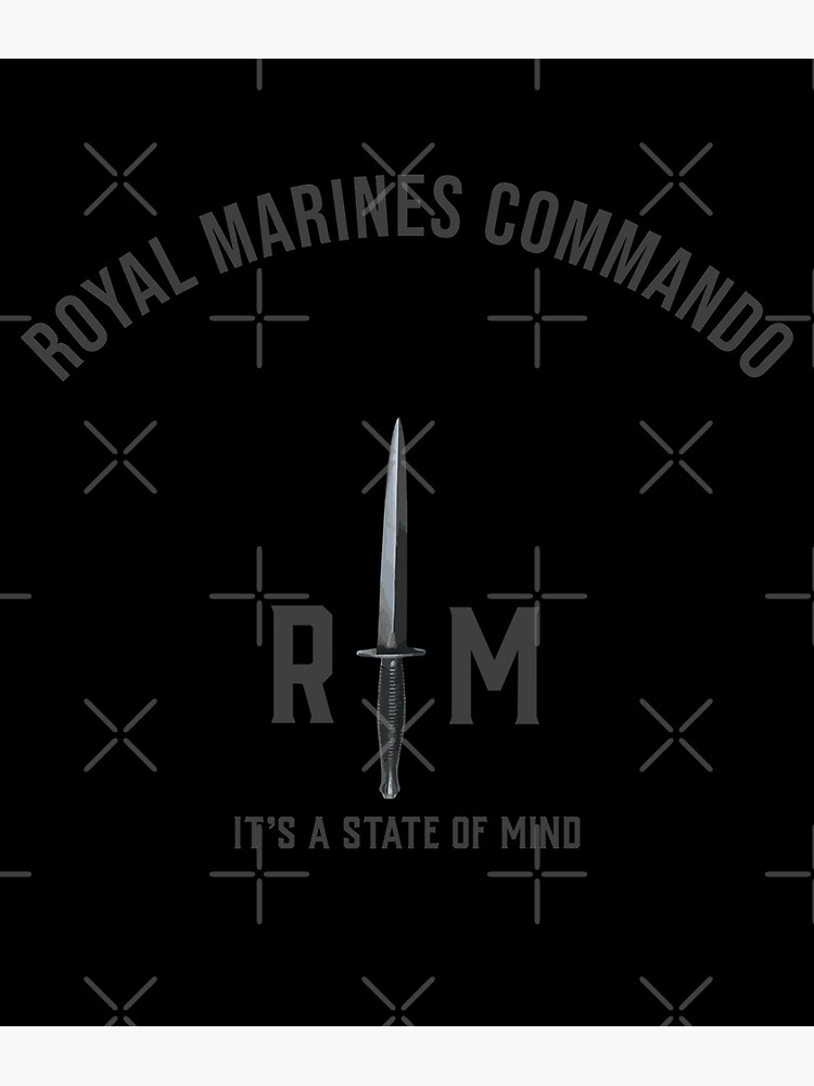 "ROYAL MARINES COMMANDO DAGGER Bootneck military marine soldier" Poster ...