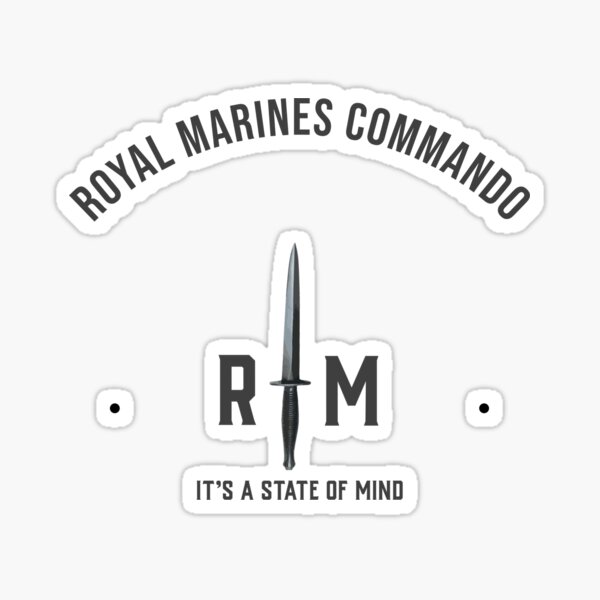 "ROYAL MARINES COMMANDO DAGGER Bootneck military marine soldier ...