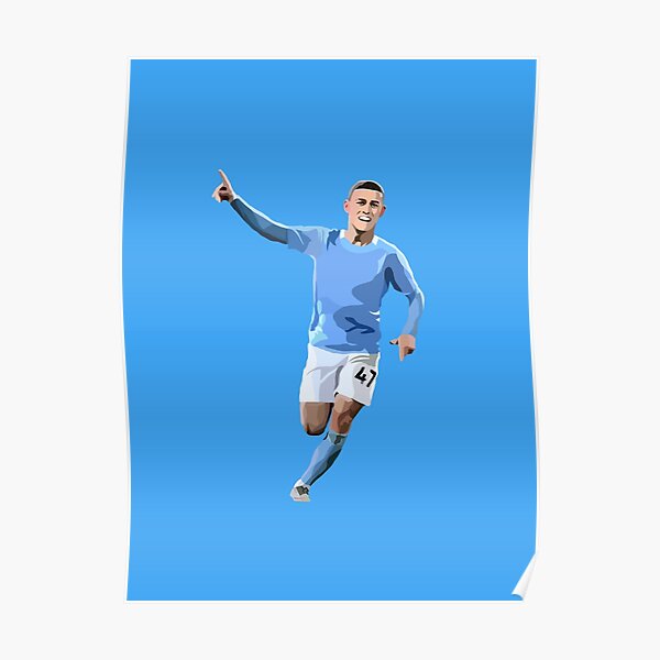 Póster «Phil Foden» de TDCartoonArt | Redbubble